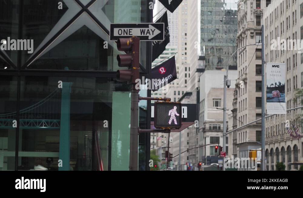 Pedestrian one way sign Stock Videos & Footage - HD and 4K Video Clips ...