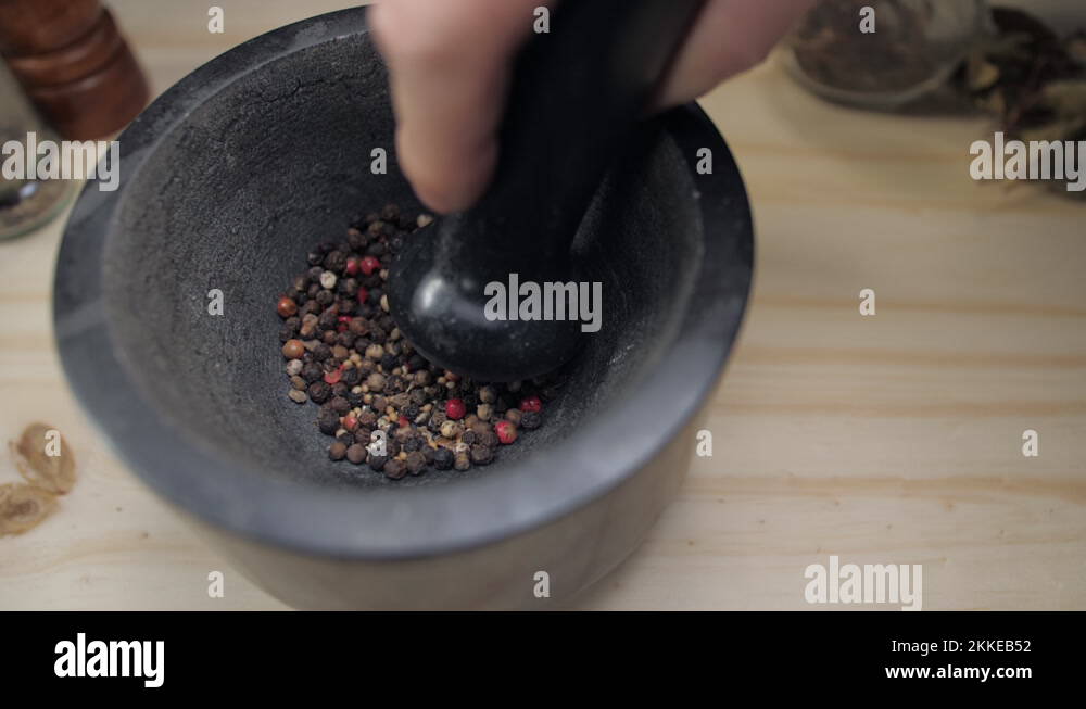 Mortar with pestle Stock Videos & Footage - HD and 4K Video Clips - Alamy