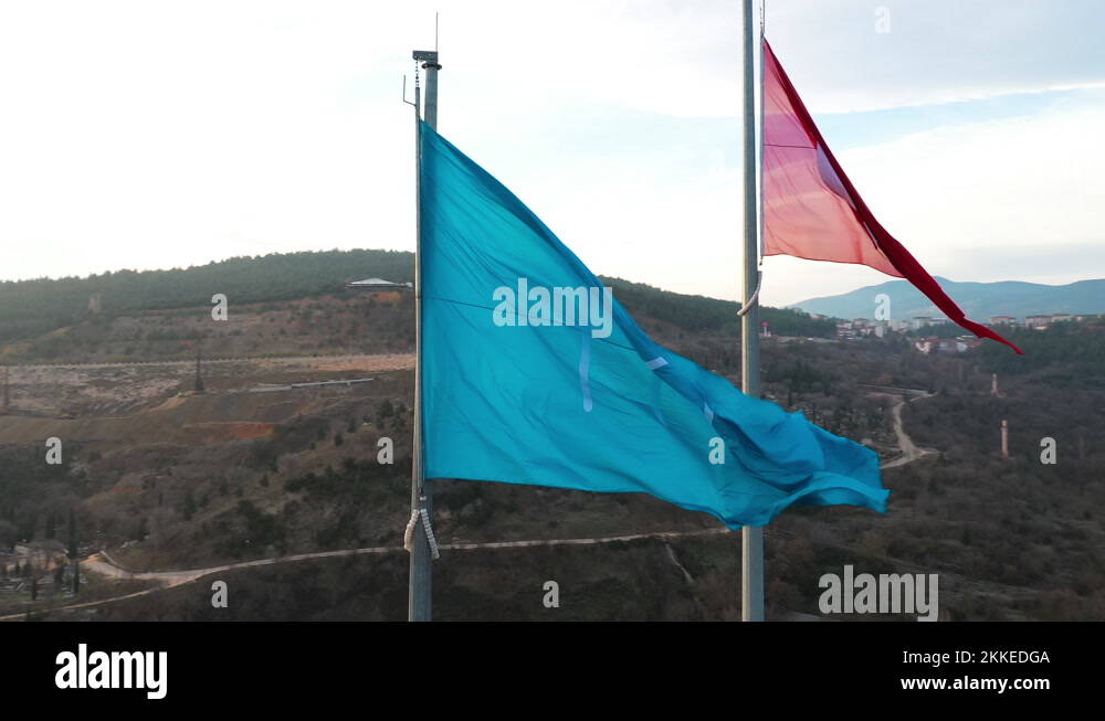 Kayi tribe flag Stock Videos & Footage - HD and 4K Video Clips - Alamy