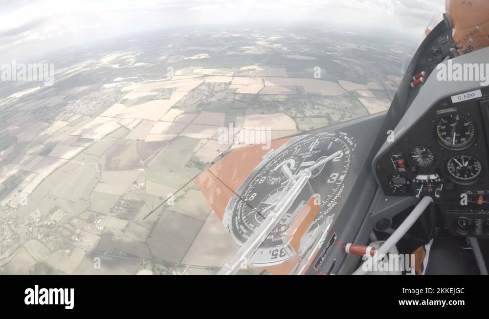 Head camera view from an acrobatic stunt plane Stock Video Footage - Alamy