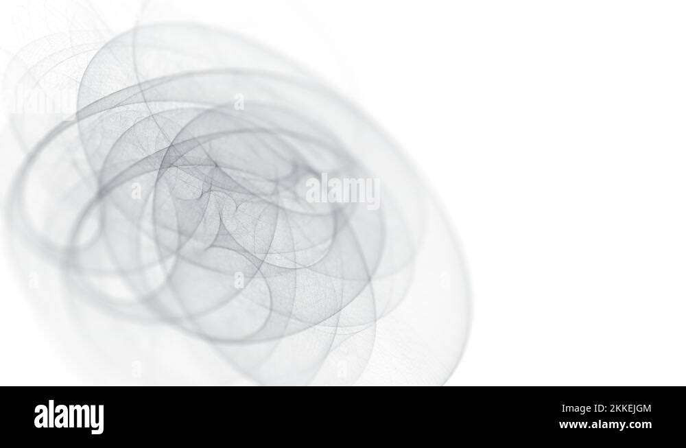 Black and white abstract spirograph art looping motion background Stock ...