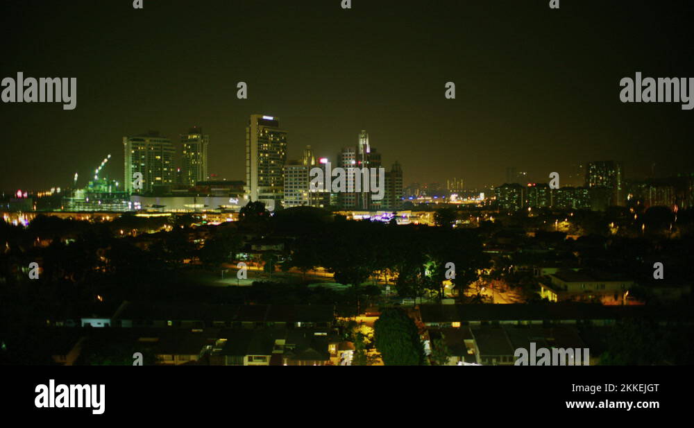 The TTDI Neighborhood with MRT Metro Line in Kuala Lumpur, Malaysia ...