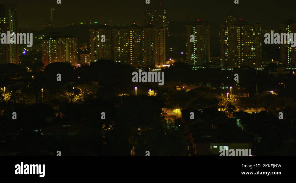 The TTDI Neighborhood with MRT Metro Line in Kuala Lumpur, Malaysia ...