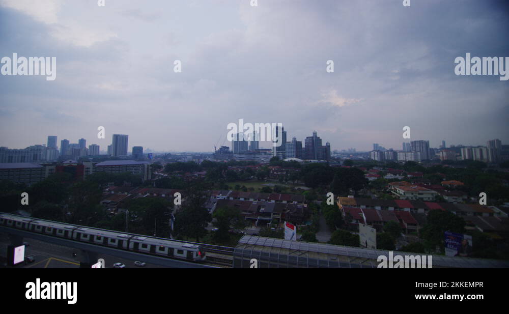 TTDI MRT Metro Stop at The TTDI Neighborhood in Kuala Lumpur, Malaysia ...