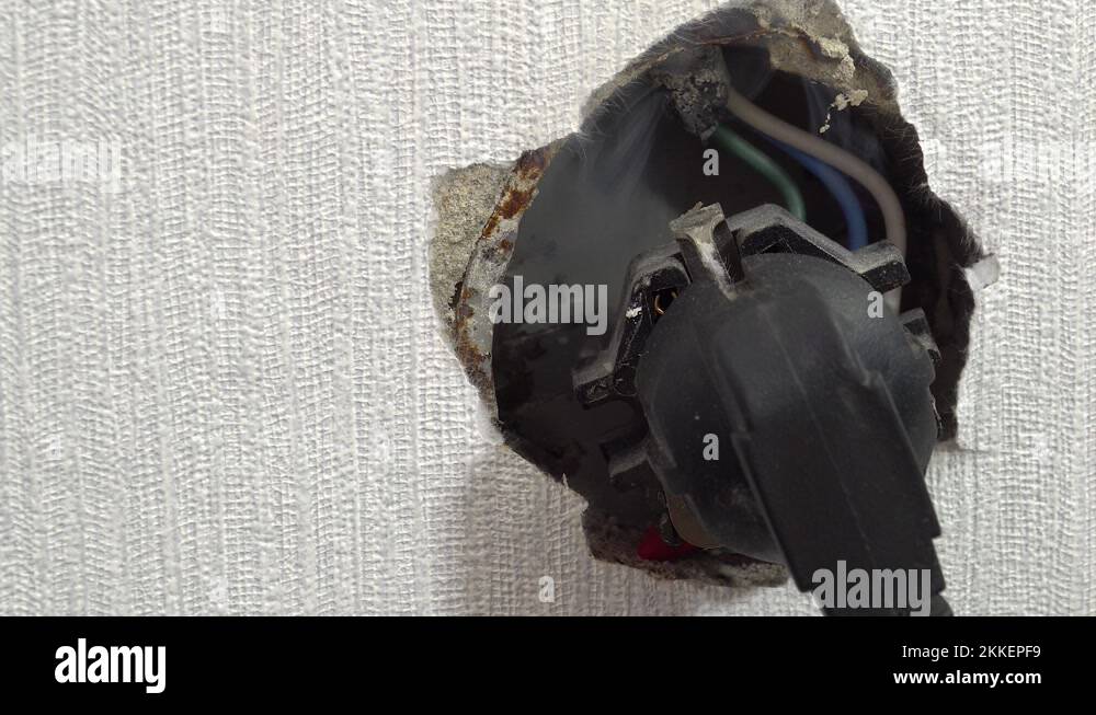 Dangerous situation, problem with the electrical outlet. Risk of ...