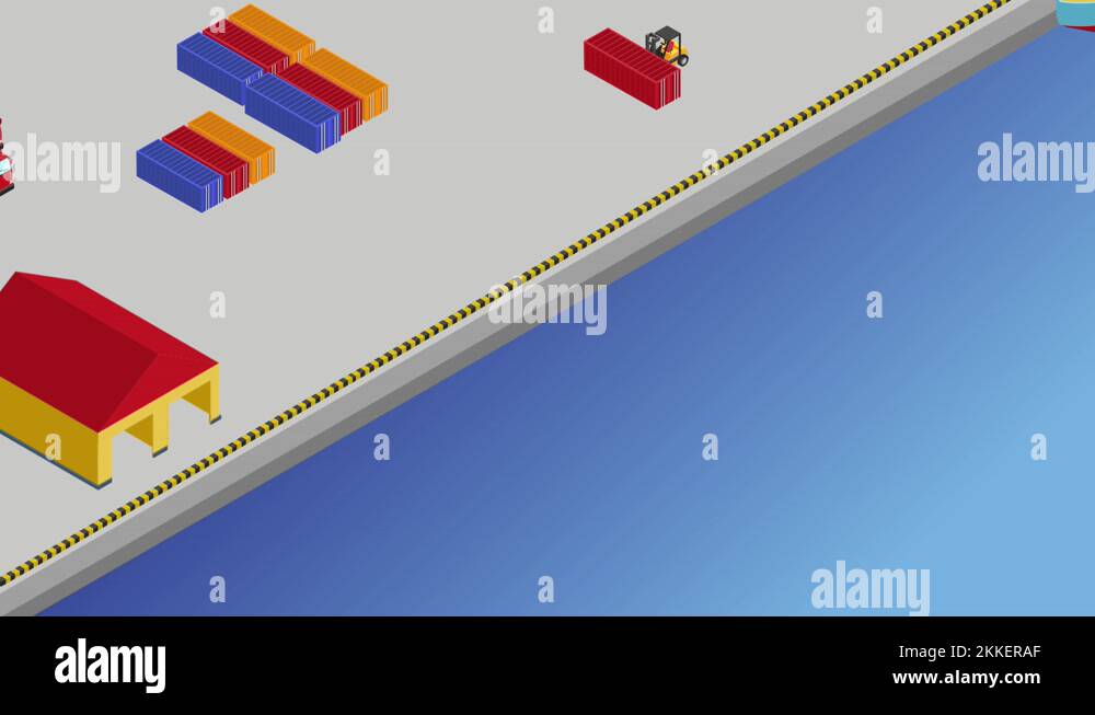 Truck port dock ship Stock Videos & Footage - HD and 4K Video Clips - Alamy