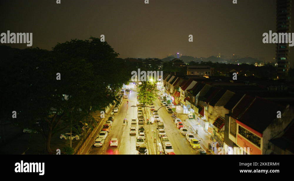 During Rainy Season at The TTDI Neighborhood in Kuala Lumpur, Malaysia ...