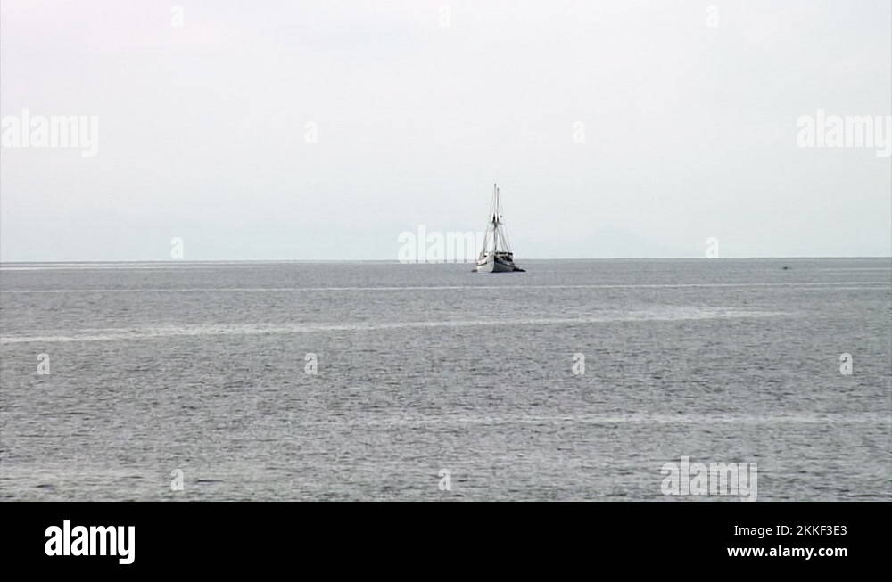 Philippine boat with bamboo wings on islands of Republic of Philippines ...
