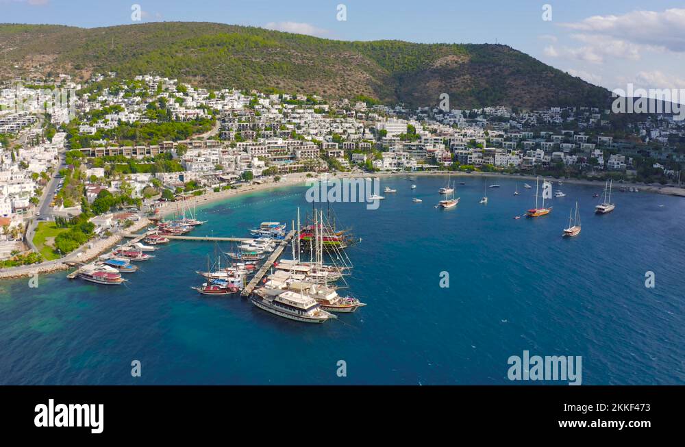 Bodrum is a city on the Peninsula from Turkey's southwest coast in the ...