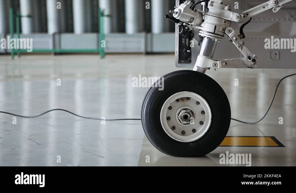 Front wheel of an aircraft Stock Videos & Footage - HD and 4K Video ...