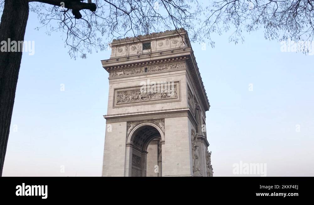 Arc de triomphe with tree Stock Videos & Footage - HD and 4K Video ...