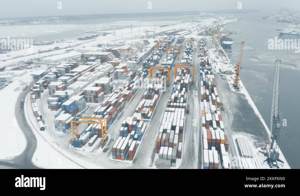 Busy port cargo ships` Stock Videos & Footage - HD and 4K Video Clips ...