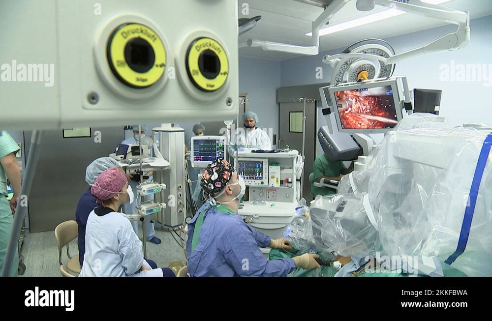 Process of surgery in the sterile operating room Stock Video Footage ...