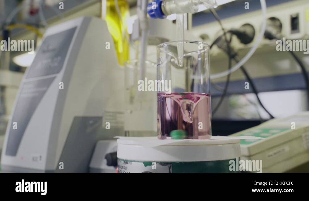 Pink liquid in beaker glass Stock Videos & Footage - HD and 4K Video ...