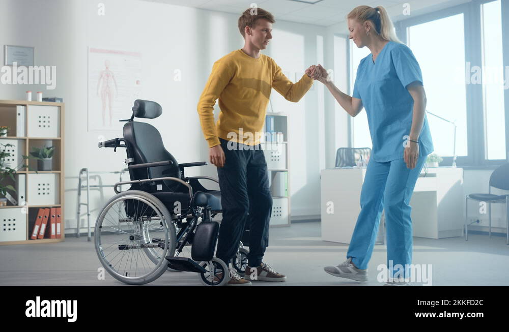 Patient wheelchair Stock Videos & Footage - HD and 4K Video Clips - Alamy