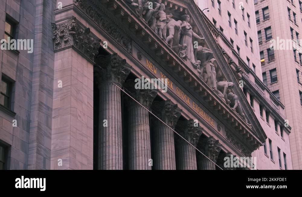 Nyse building facade Stock Videos & Footage - HD and 4K Video Clips - Alamy