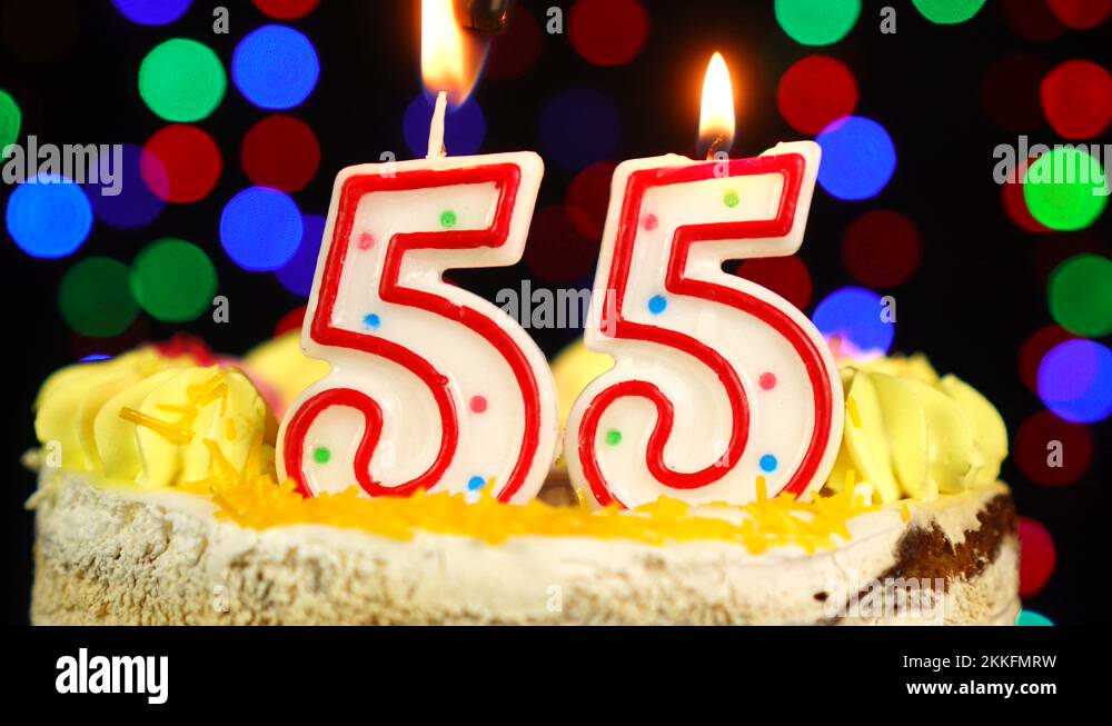 55 birthday cake Stock Videos & Footage - HD and 4K Video Clips - Alamy