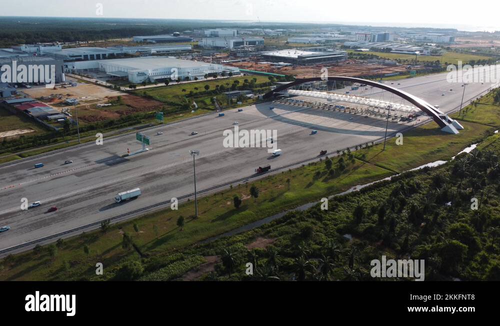 Plaza Tol Bandar Cassia to enter Penang Second Bridge in evening ...