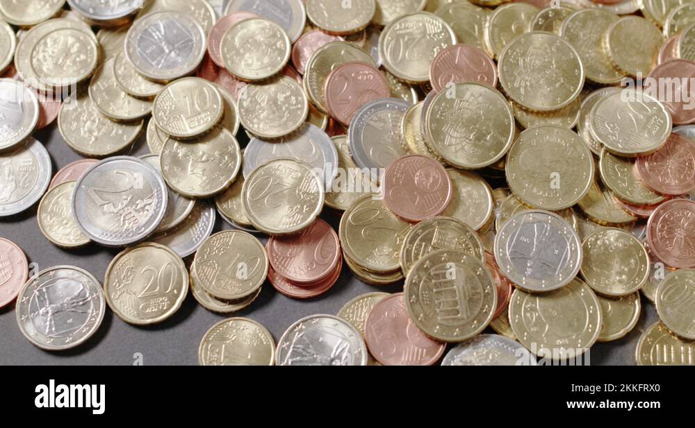 Europe coins Stock Videos & Footage - HD and 4K Video Clips - Alamy