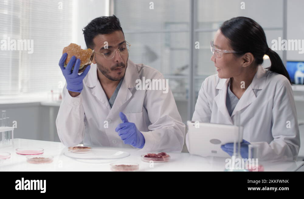 Lab grown burger Stock Videos & Footage - HD and 4K Video Clips - Alamy