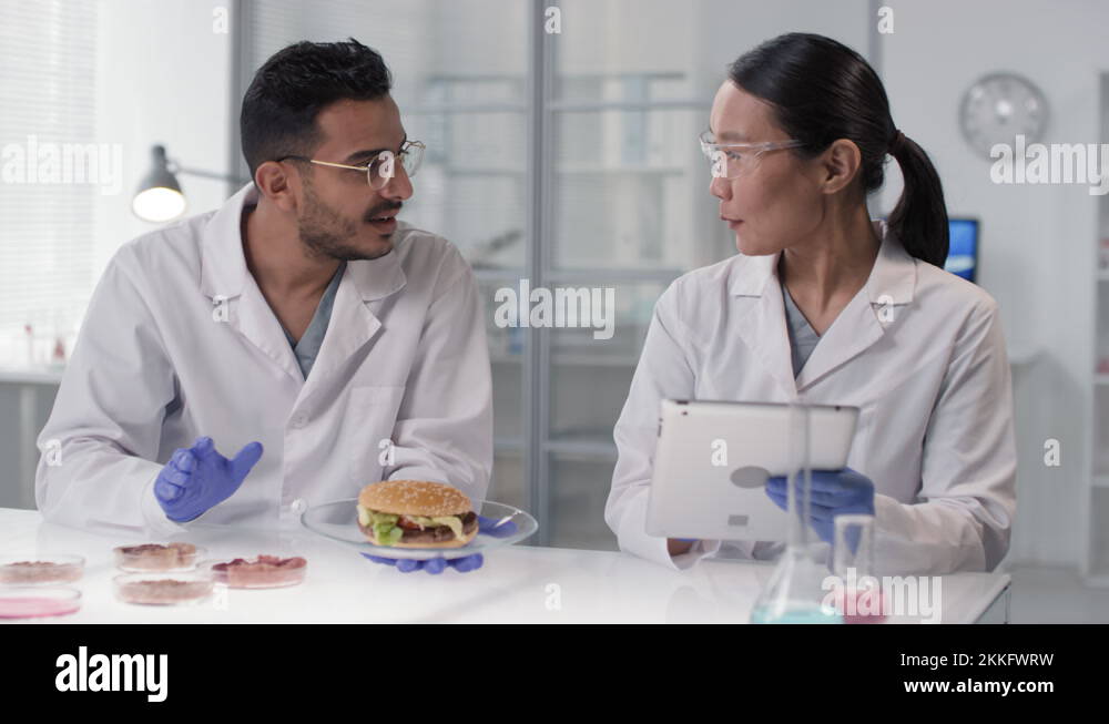 Lab grown meat burger Stock Videos & Footage - HD and 4K Video Clips ...