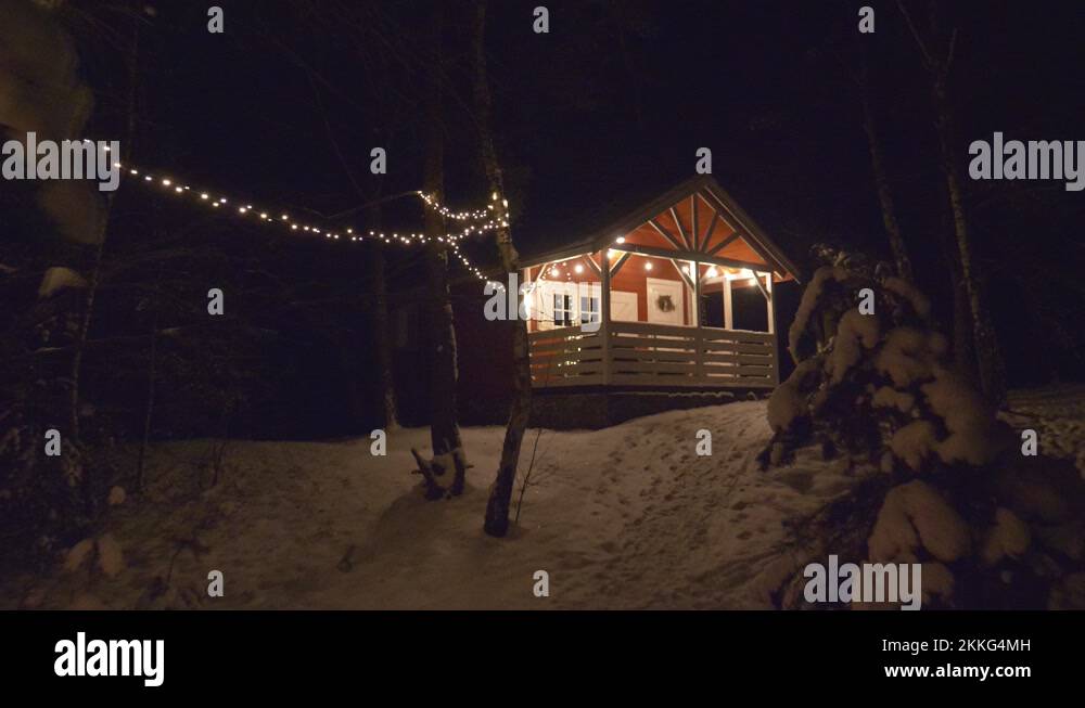 Hut night snow forest tree Stock Videos & Footage - HD and 4K Video ...