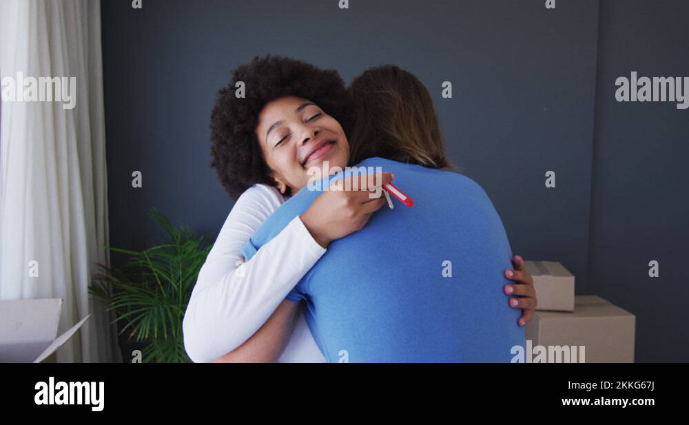 Couple happy mixed race hugging Stock Videos & Footage - HD and 4K ...