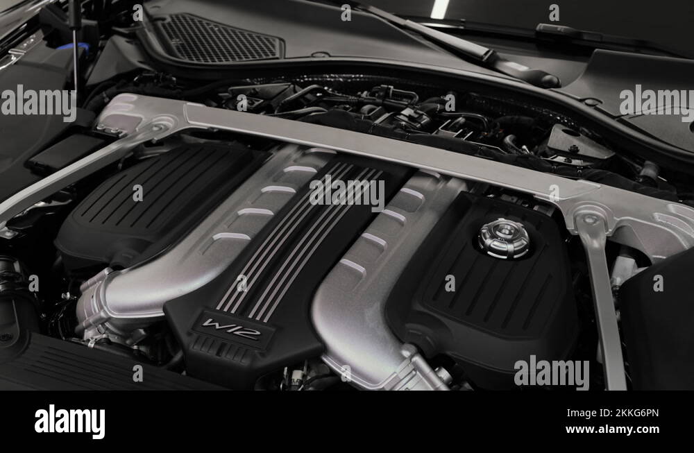 The most powerful W12 engine under the hood of the new Bentley Flying ...
