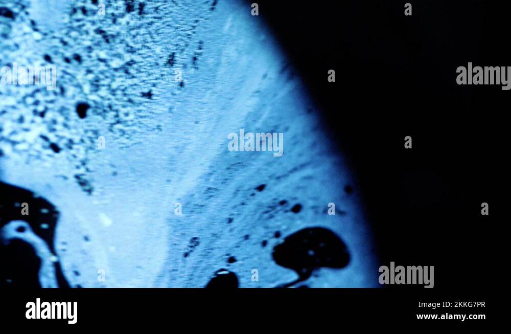 4k stable shots of soap balloons showing the colors of the macro world ...