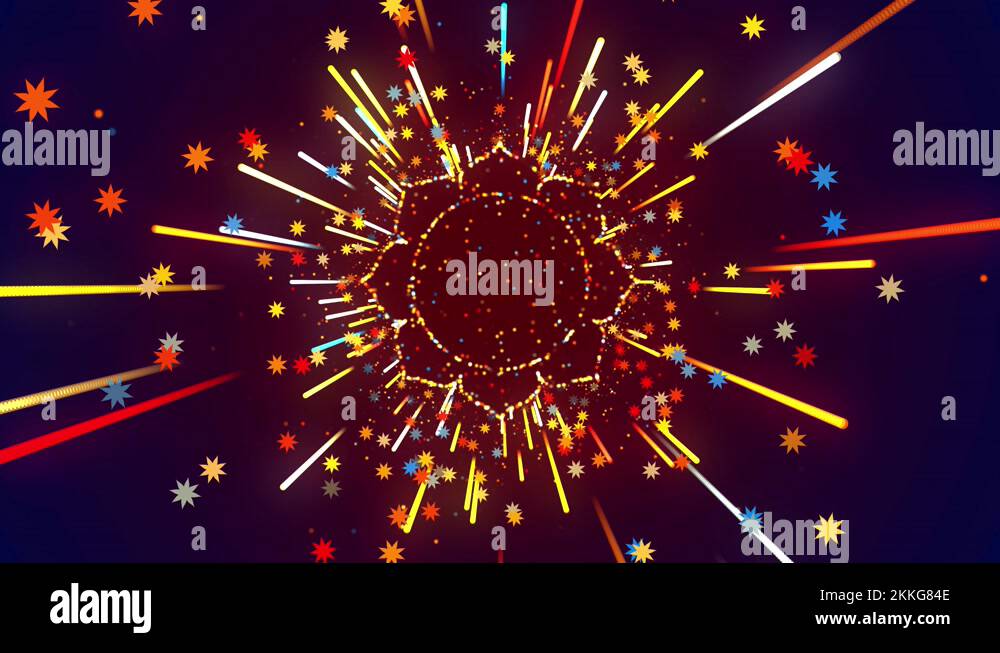 Abstract Spiritual Padma Mandala Art Lines Symbol With Stars Light ...