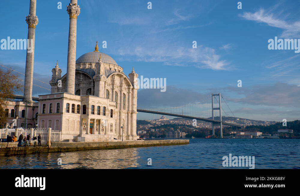 Ortakoy mosque bosphorus bridge istanbul Stock Videos & Footage - HD ...