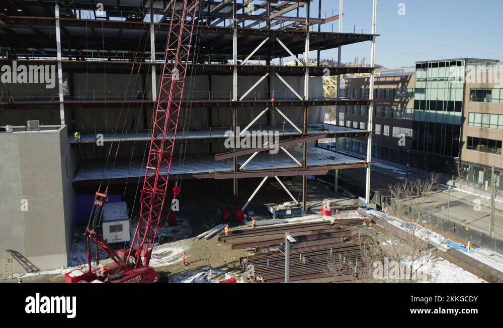 Construction steel i beams Stock Videos & Footage - HD and 4K Video ...