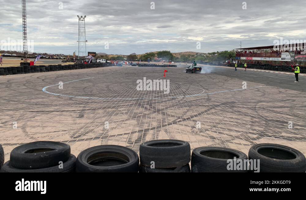 Summer day video of racing track in Windhoek, Namibia Stock Video ...