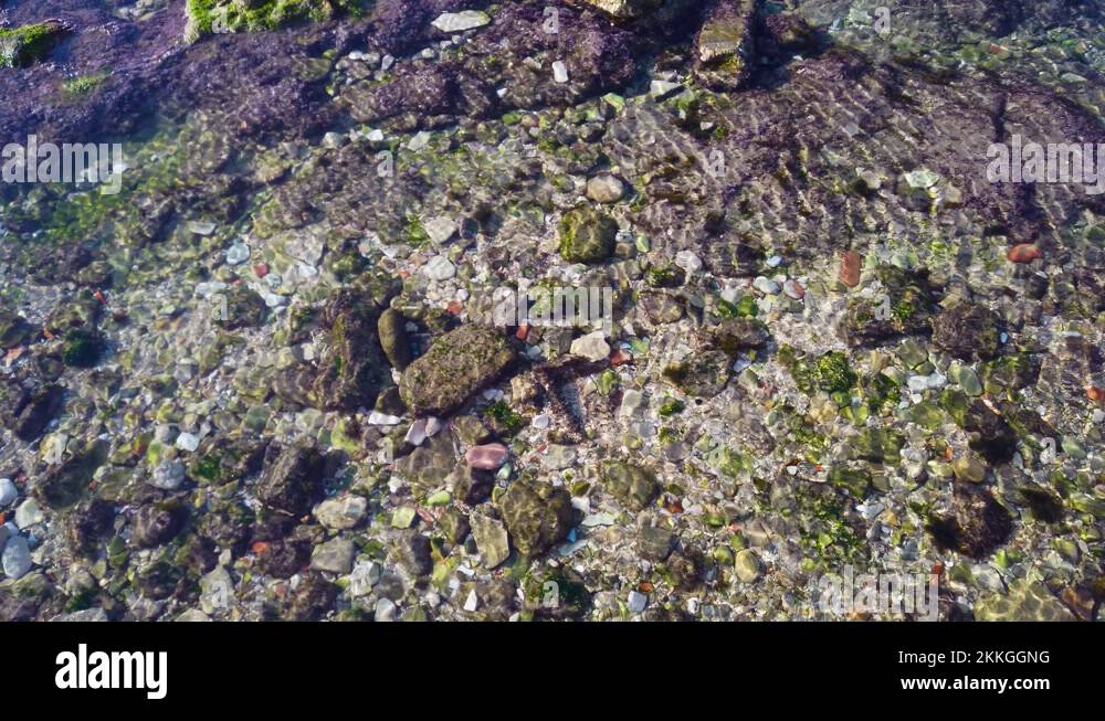 Acqua di mare in movimento Stock Video Footage - Alamy