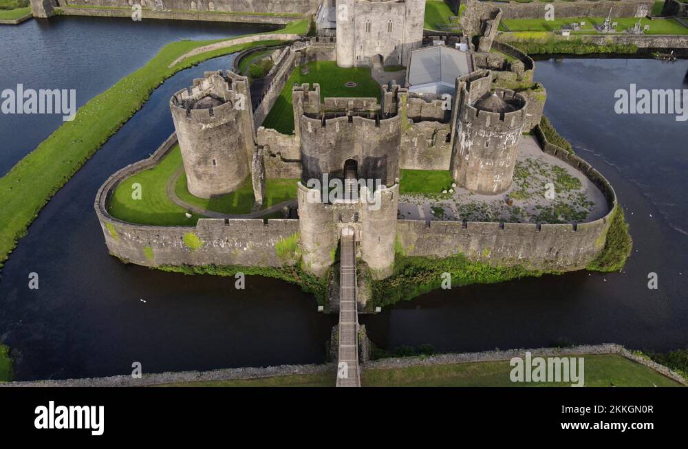 Medieval castle aerial view Stock Videos & Footage - HD and 4K Video ...