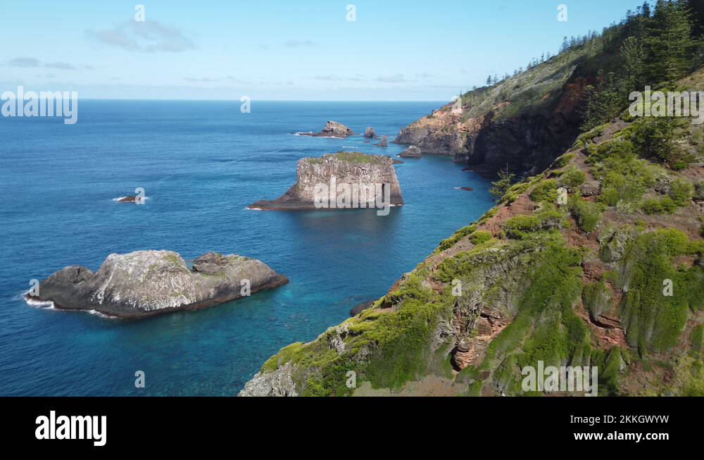 Captain Cook lookout at Norfolk Island National Park, Norfolk Island ...
