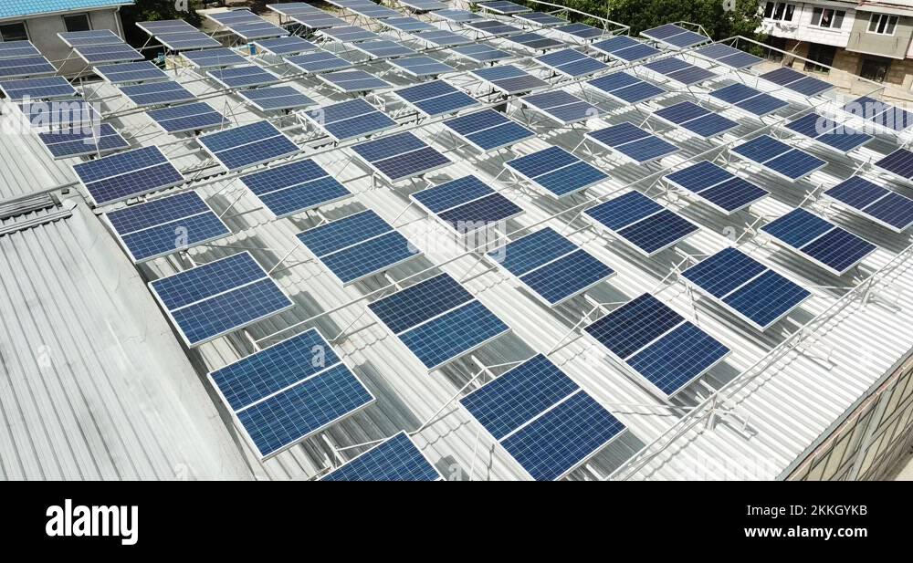 Rooftop solar panel Stock Videos & Footage - HD and 4K Video Clips - Alamy