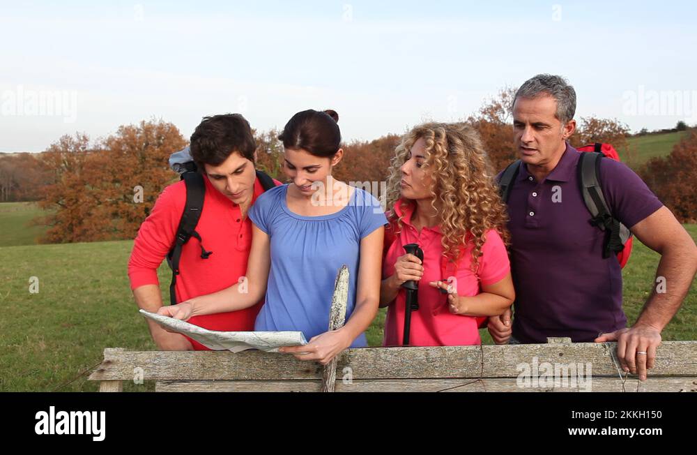 Group looking map Stock Videos & Footage - HD and 4K Video Clips - Alamy