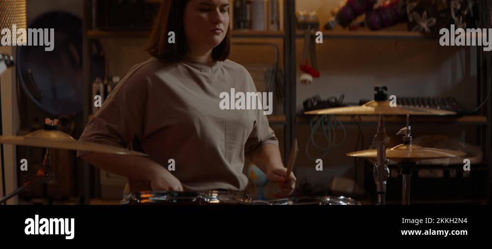 Teen playing drums Stock Videos & Footage - HD and 4K Video Clips - Alamy