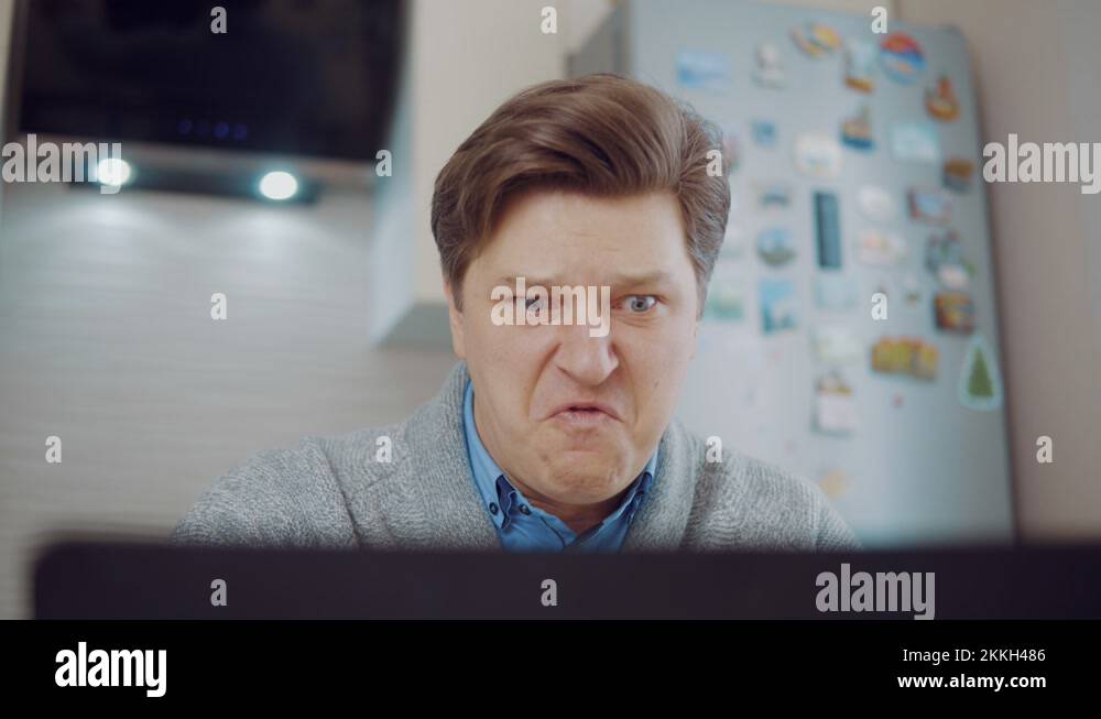 Angry man at computer Stock Videos & Footage - HD and 4K Video Clips ...