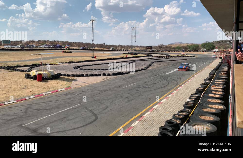 Summer day video of racing track in Windhoek, Namibia Stock Video ...