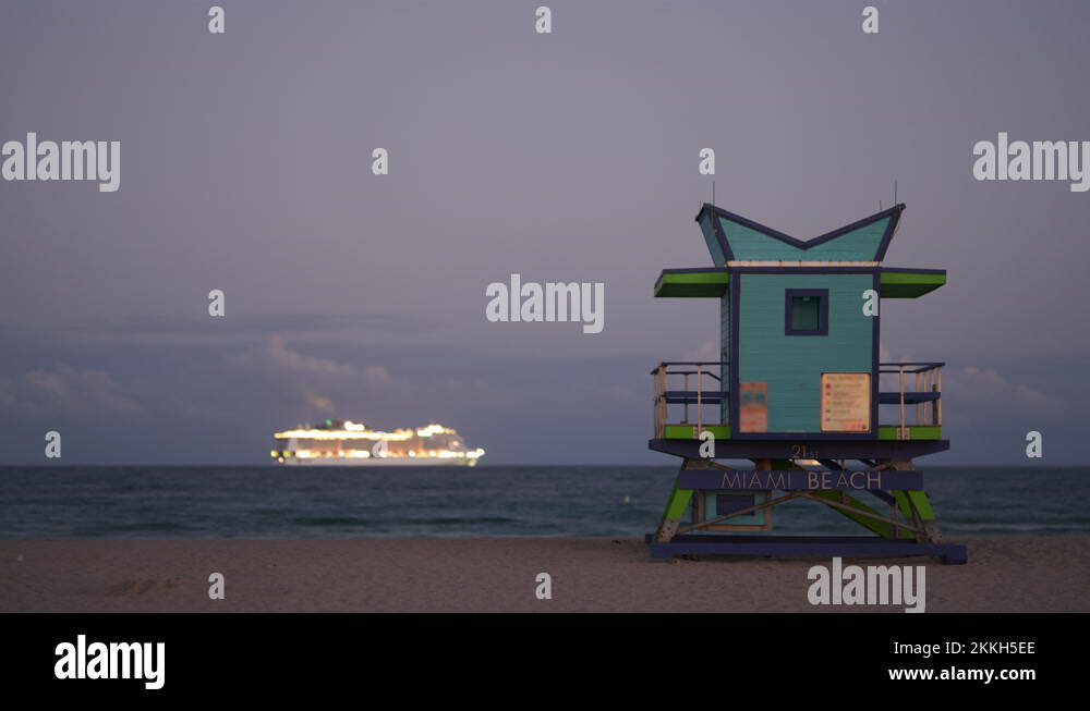 Lifeguard tower sunset Stock Videos & Footage - HD and 4K Video Clips ...