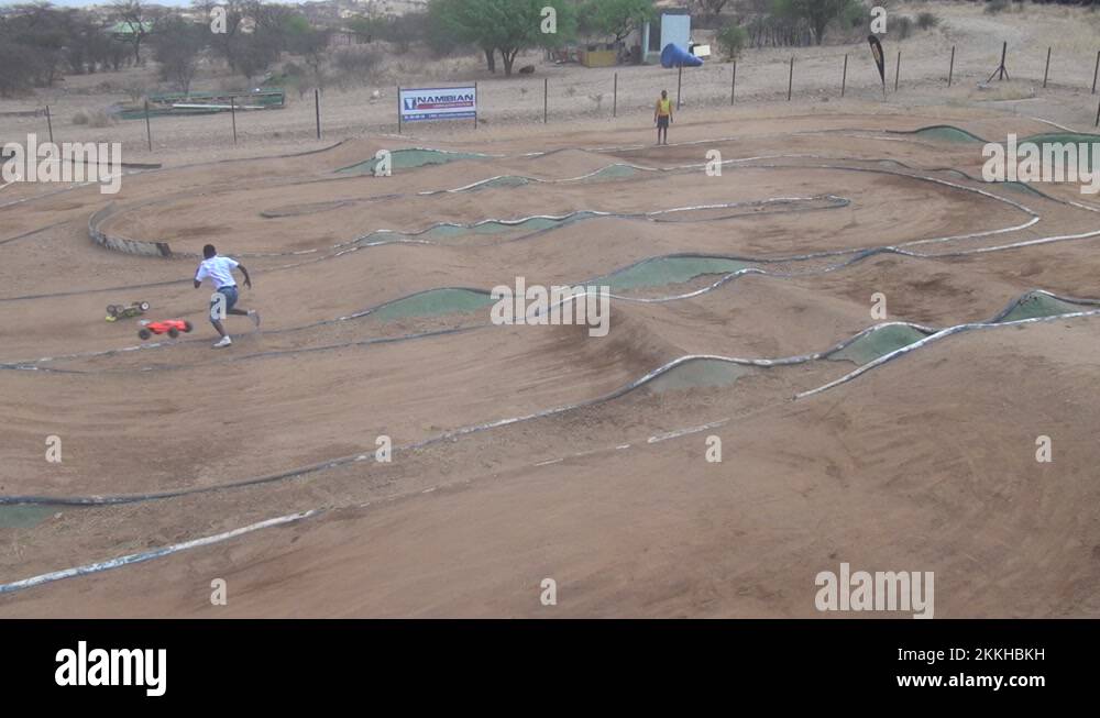 Video of racing track near Windhoek, Namibia Stock Video Footage - Alamy