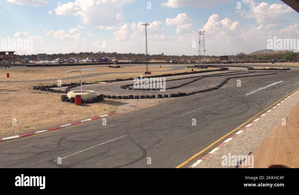 Video of racing track near Windhoek, Namibia Stock Video Footage - Alamy