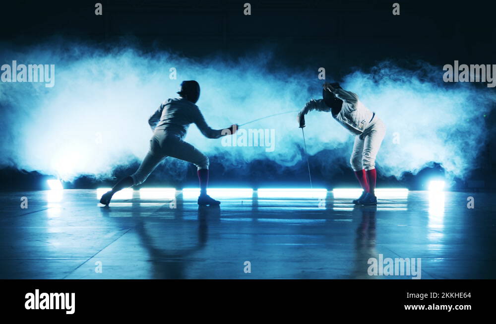 Foil fencing Stock Videos & Footage - HD and 4K Video Clips - Alamy