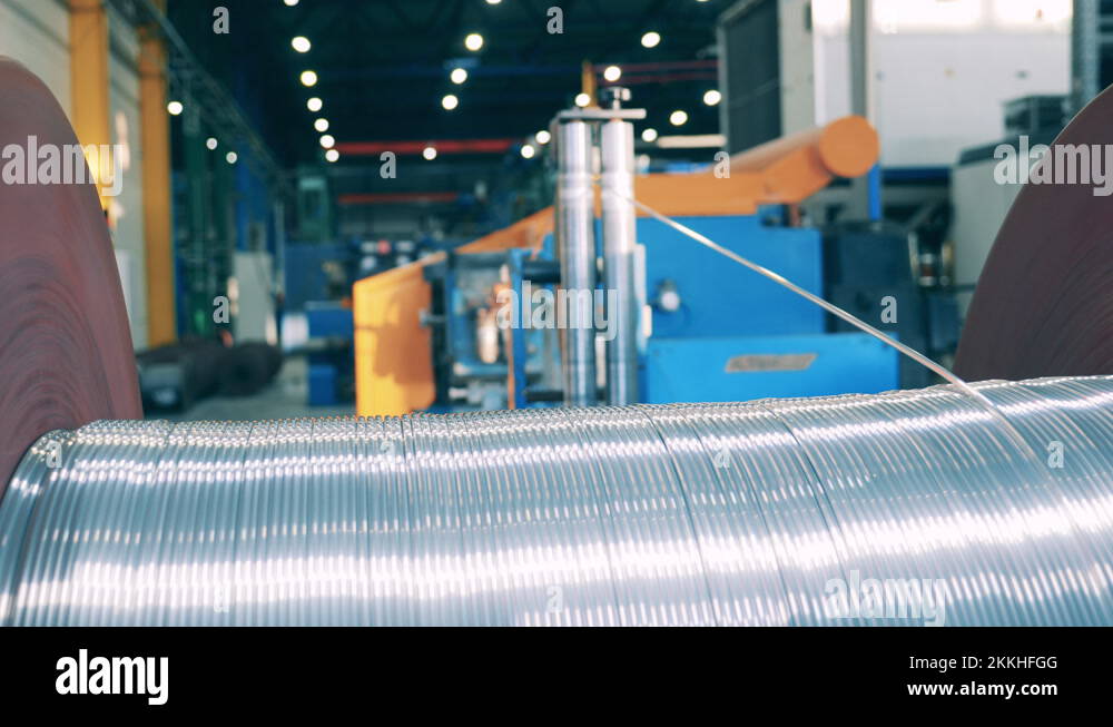 Large spool of electric cable wire Stock Videos & Footage - HD and 4K ...