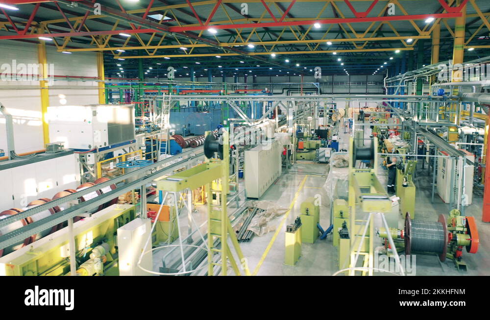 Cable making plant Stock Videos & Footage - HD and 4K Video Clips - Alamy