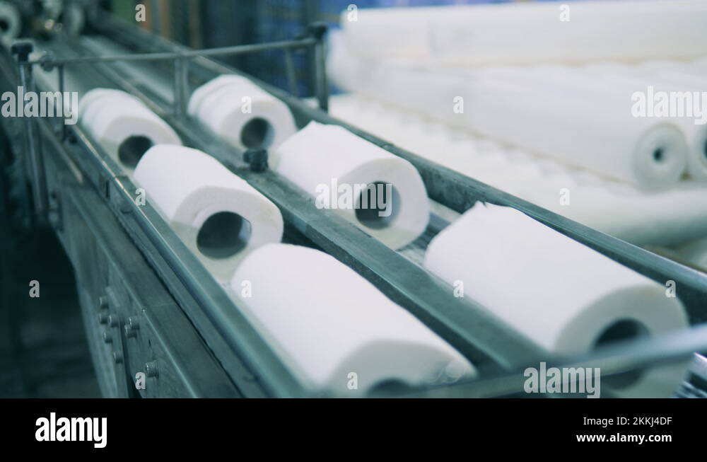 Paper rolls production line Stock Videos & Footage - HD and 4K Video ...