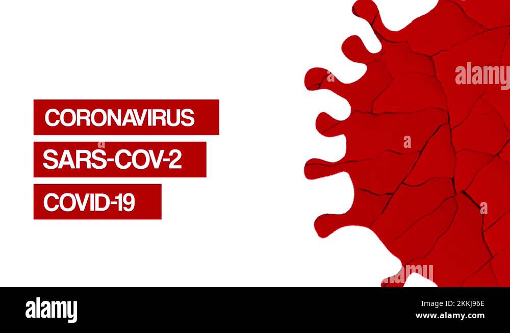 Coronavirus Outbreak, Covid 19 2D Animation SARS-COV-2 in and out of ...