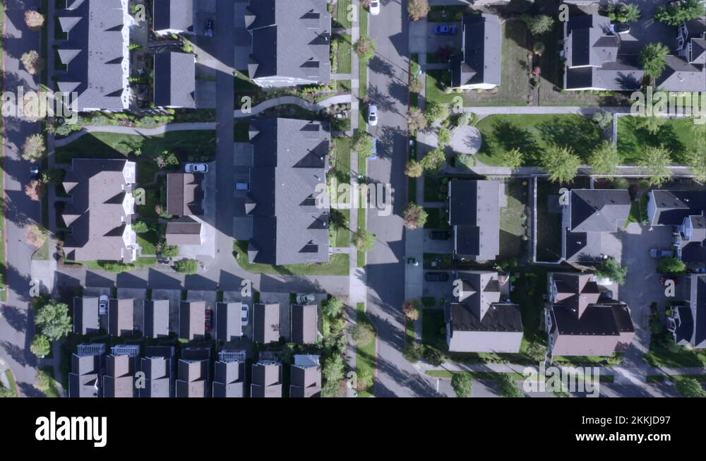 Overhead aerial view houses Stock Videos & Footage - HD and 4K Video ...